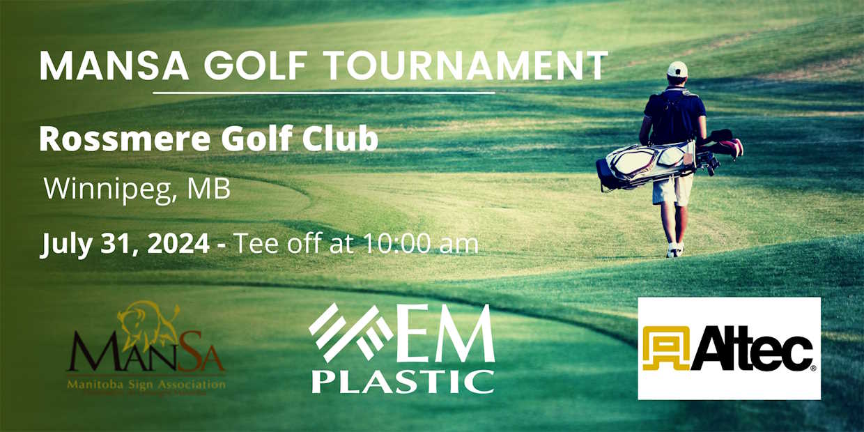 MANSA Golf Tournament 2024 - Sign Association of Canada